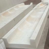 China Customized Size AZS Feeders for Glass Furnace from Fused Cast Blocks for sale