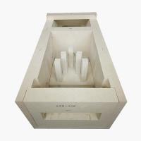 China White AZS Corundum Bricks for Glass Kiln Excellent Thermal Shock Resistance for sale