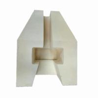 China White AZS Corundum Bricks for Glass Kiln Excellent Thermal Shock Resistance for sale