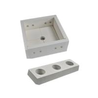 China White AZS Corundum Bricks for Glass Kiln Excellent Thermal Shock Resistance for sale