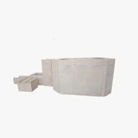 China Fused Cast AZS 33 Refractory Zirconia Corundum Bricks for Long-Lasting Kiln Lining for sale