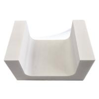 China High MgO Content AZS 33 Brick for Float Table Channel in Fused Cast Refractories Block for sale