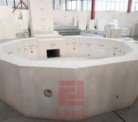 China High MgO Content AZS 33 Brick for Float Table Channel in Fused Cast Refractories Block for sale