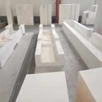 China Zirconium Corundum Bricks for Furnace Refractory AZS Brick Directly Sold by Refractory for sale