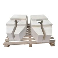 China Fused Electrocast Blocks for Glass Industry Al2O3 Content % leavings High Durability for sale
