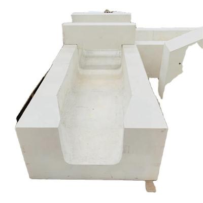 China Glass Kiln MgO Content % Fused Zirconia Corundum Material Bubbling Brick Bubble Block for sale