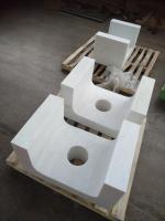 China Free-Pollution Fused Alpha Beta Alumina Block for Flat Glass Furnace Channel Na2O 4% for sale