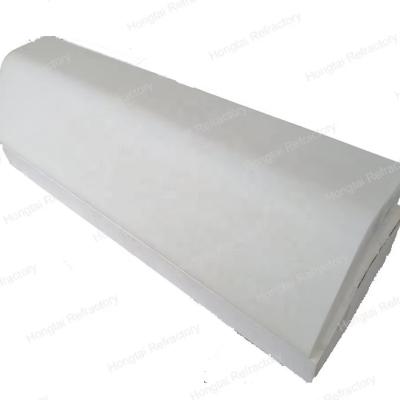 China 2% Apparent Porosity Alpha Beta Fused Alumina Brick for Forehearth in Glass Industry for sale