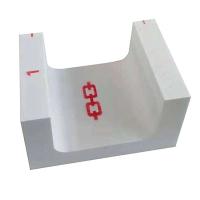 China 2% Apparent Porosity Alpha Beta Fused Alumina Brick for Forehearth in Glass Industry for sale