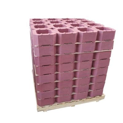 China High Temperature Kiln Chrome Corundum Brick with 5-15% CrO Content and Alumina Cement for sale