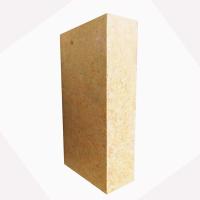 China Firebrick Zircon Mullite Refractory Brick for Glass Furnace in White-yellow Color for sale