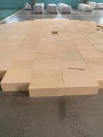 China 33% SiO2 65% ZrO2 High Density Zircon Brick for Glass Furnace Front Wall and Superstructure for sale