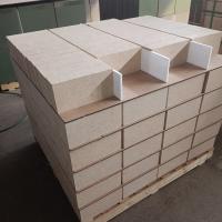 China 100MPa Cold Crushing Strength High Density Zircon Brick for Glass Furnace Front Wall and Superstructure for sale