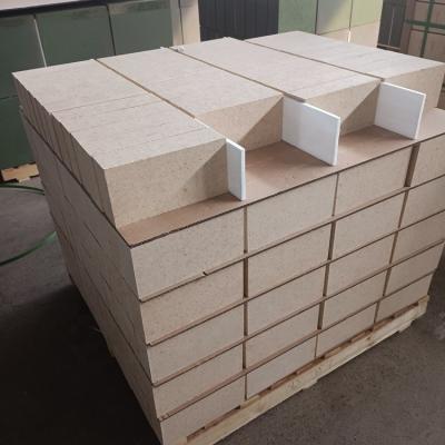 China 100MPa Cold Crushing Strength High Density Zircon Brick for Glass Furnace Front Wall and Superstructure for sale