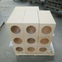 China 100MPa Cold Crushing Strength High Density Zircon Brick for Glass Furnace Front Wall and Superstructure for sale