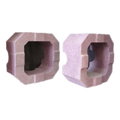 China 60-80% Al2O3 Content High Temperature Chrome Corundum Fire Refractory Checkers Brick for Glass Furnace for sale