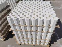 China High Refractoriness Sillimanite Bricks for Glass Tank Kiln Throat and Lip Stone Brick for sale