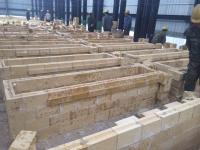 China Silica Refractory Bricks For Glass Furnace High Temperature And Al2O3 Content % ≤1 for sale
