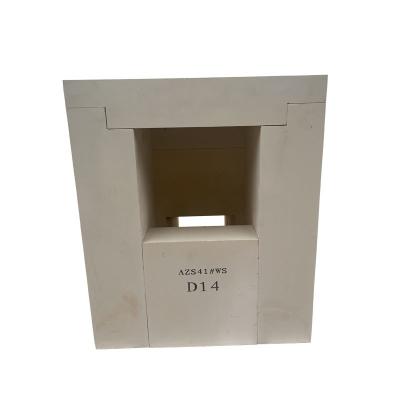 China Bulk Density ≥3.95g/cm Fused Cast Zircon Mullite Refractory Bricks For Glass Kiln Lining for sale