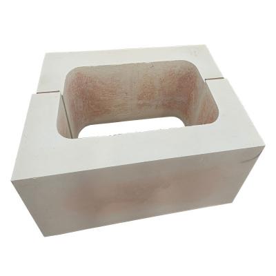 China High Refractoriness Thermal Insulation Resistance AZS33 Brick Fused Cast for Glass Furnace for sale