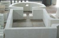 China AZS Refractory Bricks for Glass Furnace Apparent Porosity≤1.00% for sale