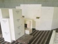 China High Temperature Resistant Glass AZS Refractory Bricks Durable And Low Apparent Porosity For High Temperatures for sale