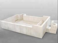 China ISO 9001 Certified AZS Refractory Bricks With ≤2.00% Bubble Precipitation Rate And Al2O3 Chemical Components for sale