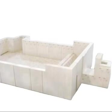 China Corrosion Resistant AZS33 AZS36 and AZS41 Refractory Brick for Industrial Applications for sale