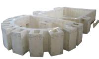 China Corrosion Resistant AZS33 AZS36 and AZS41 Refractory Brick for Industrial Applications for sale