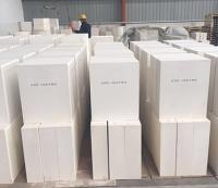 China AZS36 Bricks Fused Cast Block Zirconium Corundum Brick with High Compressive Strength for sale