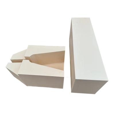 China Temperature AZS Refractory Bricks Melting And Molding At 1900-2000C With High Bulk Density Of ≥3.95g/cm for sale