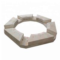 China Temperature AZS Refractory Bricks Melting And Molding At 1900-2000C With High Bulk Density Of ≥3.95g/cm for sale