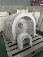 China AZSPT33 Fused Casting Brick For Glass Kiln Feeder Spout Resistant To Chemicals And Corrosion for sale