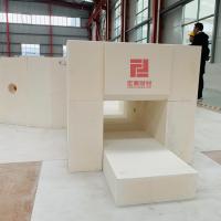 China Electrofused Zirconium Corundum Brick AZS Brick For Glass Furnace High Durability for sale