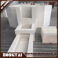 China Directly Supply 40T Inventory Quantity Bonded Azs Bricks For Glass Blowing Furnace for sale