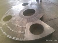 China 1800 Degree Steel Ladle Furnace Magnesite Refractory With Graphite Magnesia Magnesium Carbon Bricks And Little CaO Content for sale