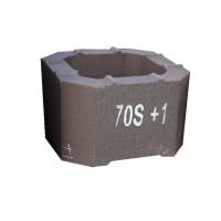 China 22% Apparent Porosity And RUL Of 1550 AOD Furnace Refractory Bricks Made Of Magnesite Chrome Material For Heat Transfer for sale