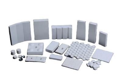 China High Quality Alumina Ceramic Tiles In Steelmaking Furnaces for sale