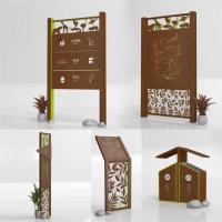China Park Guidance Outdoor Wayfinding Signage Directional Sign Systems for sale
