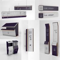 China Custom Wayfinding Signage Anti Wear Directional Signs For Office Buildings for sale