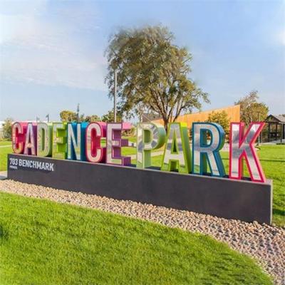 China Customized Directional Wayfinding Sign System For Park Guidance for sale