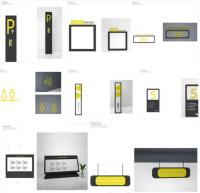 China Anti Corrosion Commercial Wayfinding Signage Building Directional Signage System for sale