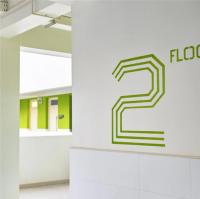 China Outdoor LED Directional Signage / Campus Wayfinding Sign Customized for sale