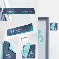 China LED Modern Wayfinding Signage Outdoor Campus Directional Sign Custom for sale