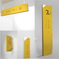 China Campus Modern Wayfinding Signage Custom Directory Signs For Office Buildings for sale