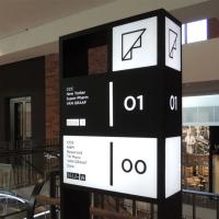 China Shopping Mall Wayfinding Signage Systems Directional Customized for sale