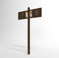 China Exterior Directional Wayfinding Signage Customized For Hotel gymnasium hospitals for sale