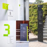 China Outdoor Custom Wayfinding Signs Museums Exhibition Signage Design for sale