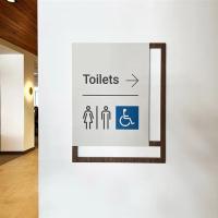 China Commercial Building Wayfinding Signage Professional Directory Sign for sale