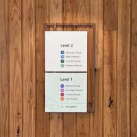 China Commercial Building Wayfinding Signage Professional Directory Sign for sale